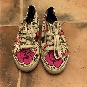 Coach Shoes | Blue Sneakers | Poshmark